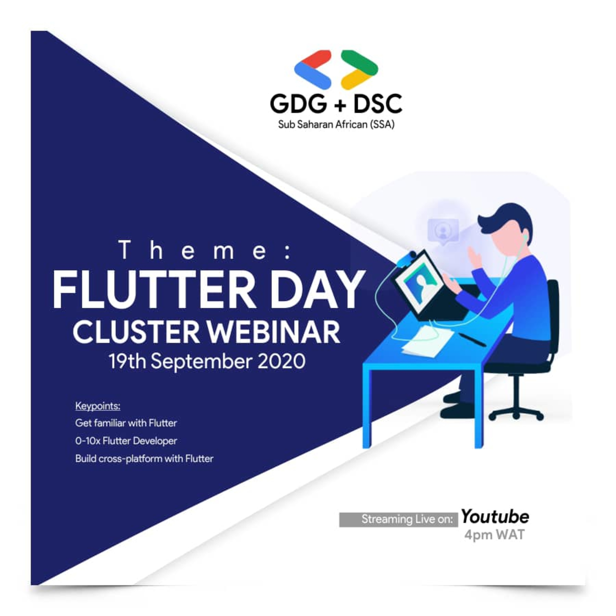 See FLUTTER DAY CLUSTER JAM at Google Developer Groups GDG Jalingo